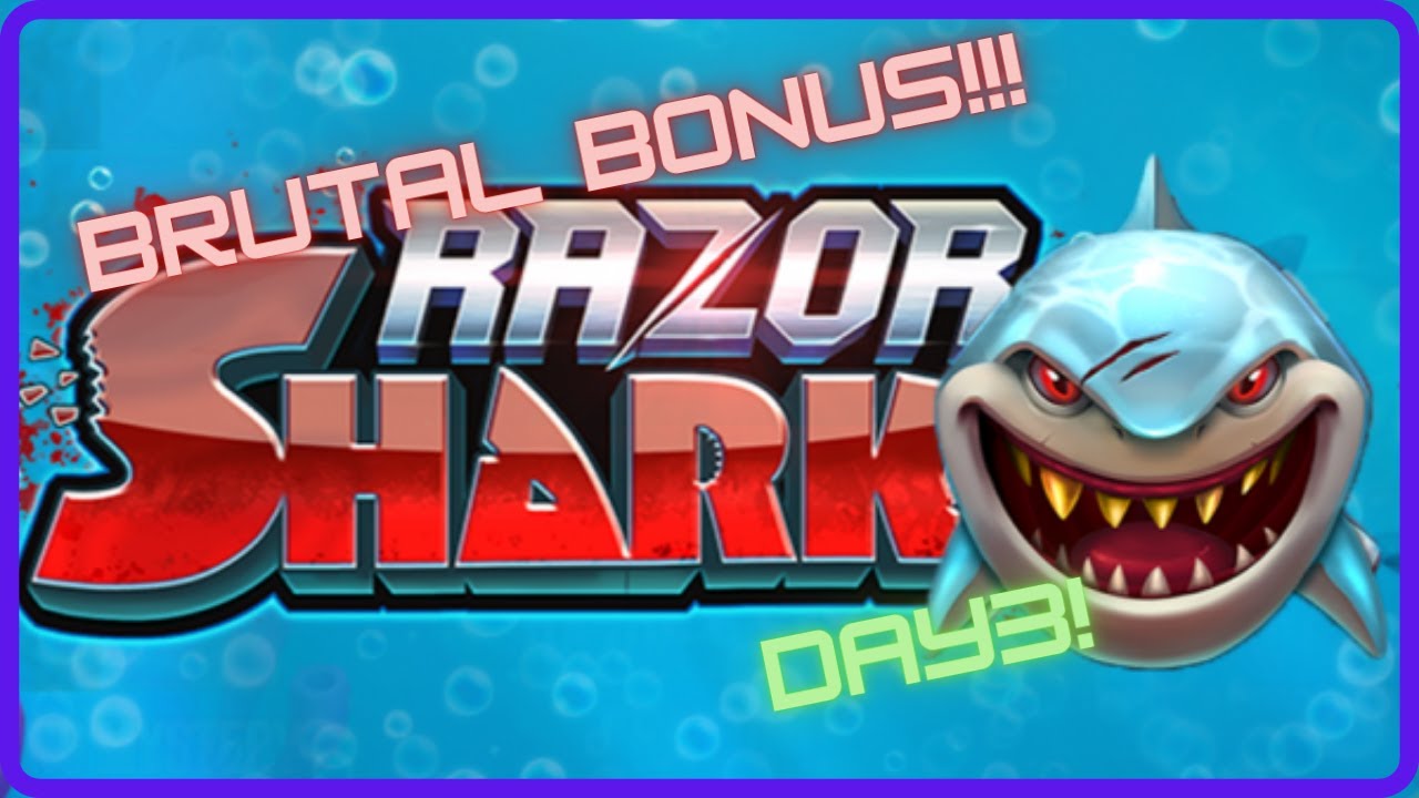 Spinning Razor Shark Day 3! BRUTAL BONUS!! - YouTube