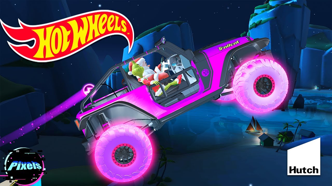 Hot Wheels Race Off Ultimate Glow Wheels Set 7 - YouTube
