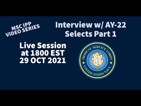 MSC IPP AY 22: Interview w/ the Selects - YouTube