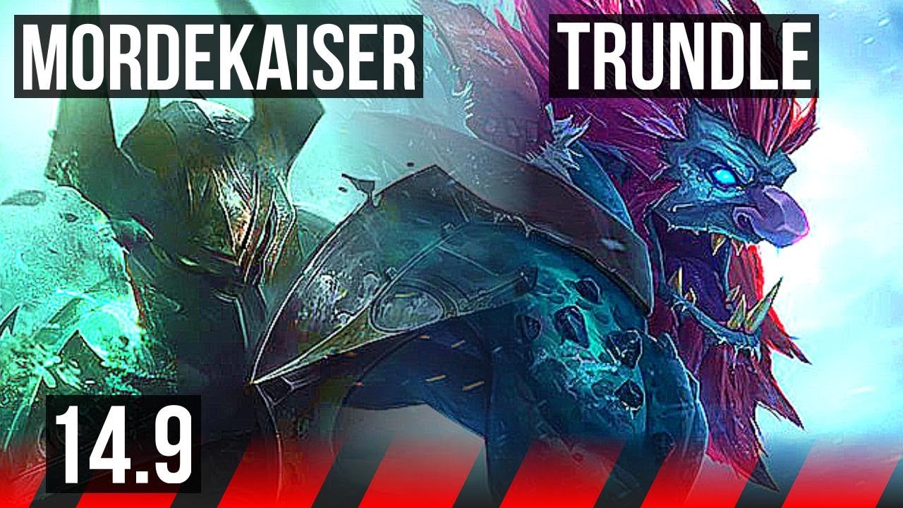Mordekaiser Vs Trundle Top 4 0 2 Br Diamond 14 9 Youtube