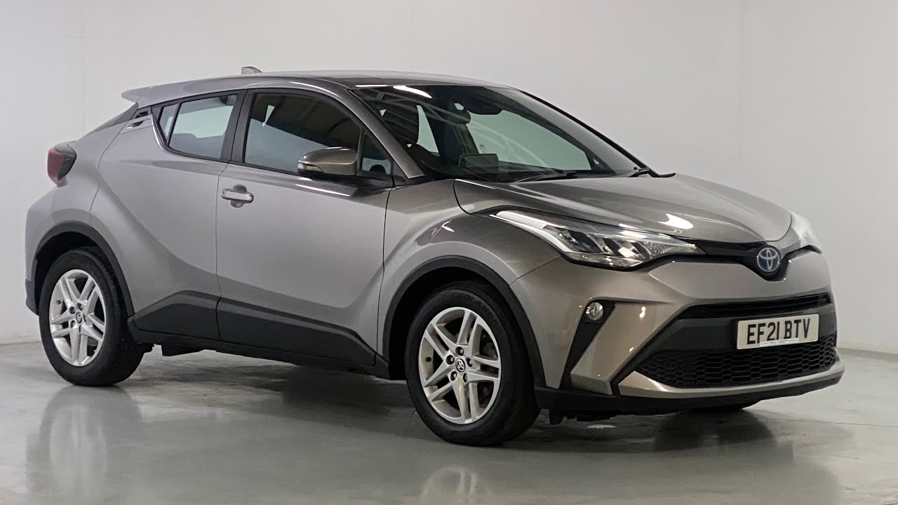 TOYOTA C-HR ICON HEV EF21 BTV WALK AROUND - YouTube