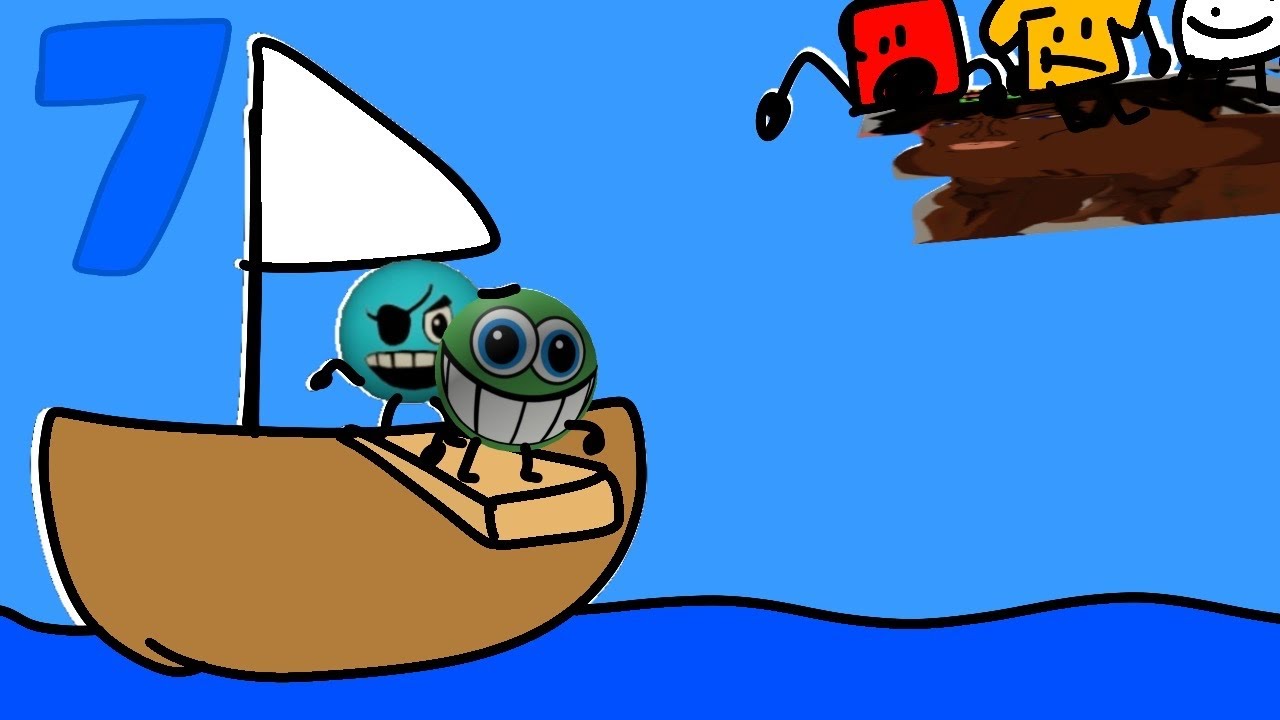 Battle for Distressed Red Ball Episode 7: Time to walk deh plank matey ...