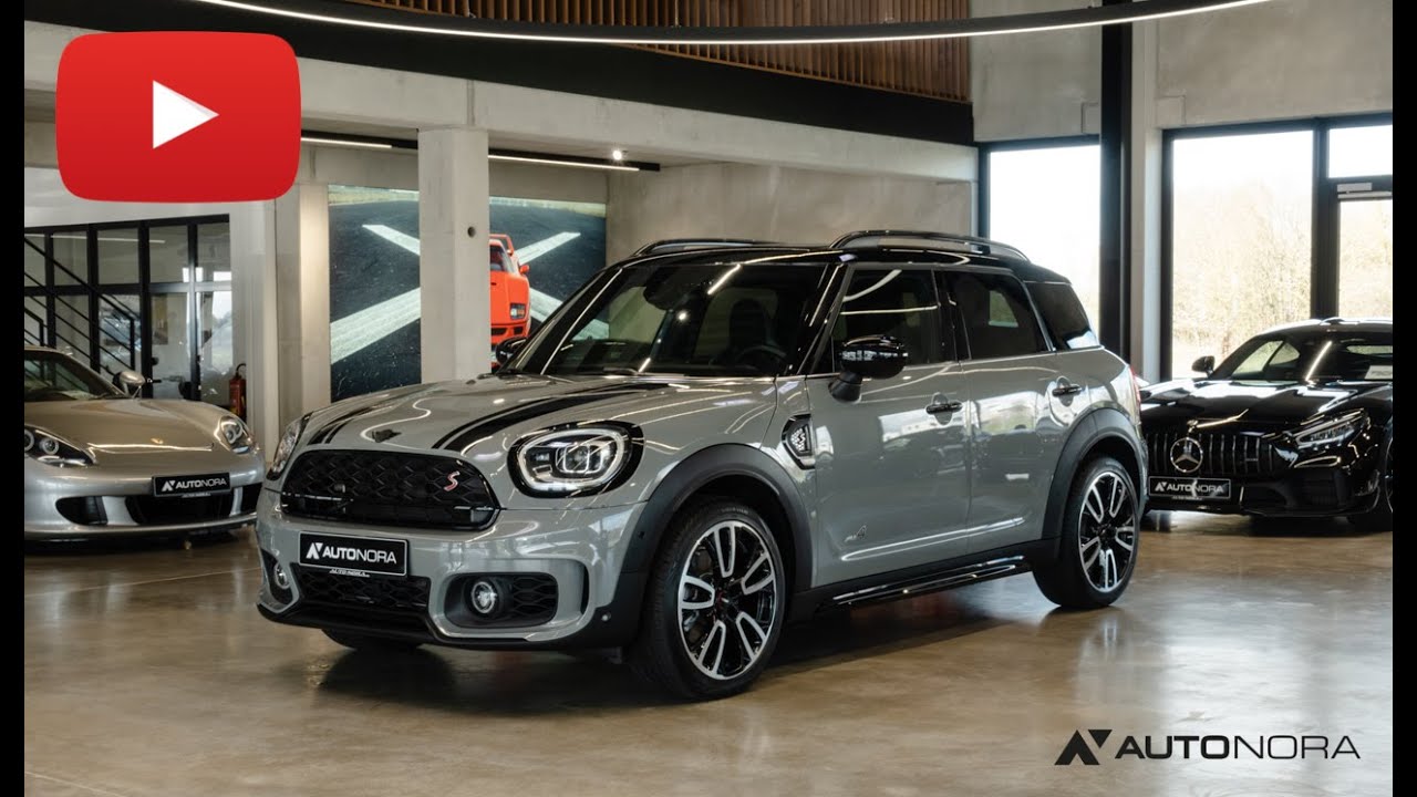 Mini Cooper S Countryman All4 JCW Trim in Moonwalk-Grey - YouTube