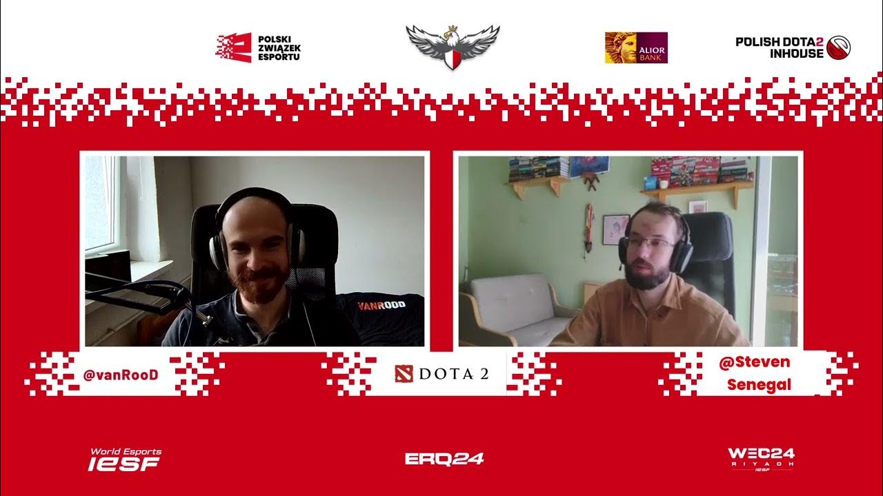 IESF WEC24 KWALIFIKACJE REGIONALNE | Polska vs Ukraina | Komentuje: vanRooD & Steven Senegal ...