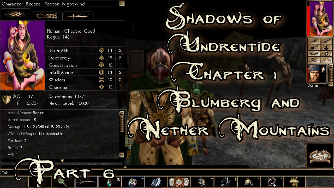 Neverwinter Nights Enhanced Edition Shadows of Undrentide Chapter 1 ...
