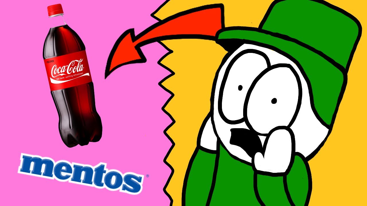 United States Army cadet mixes Coke and Mentos (ANIMATED SHORT) - YouTube