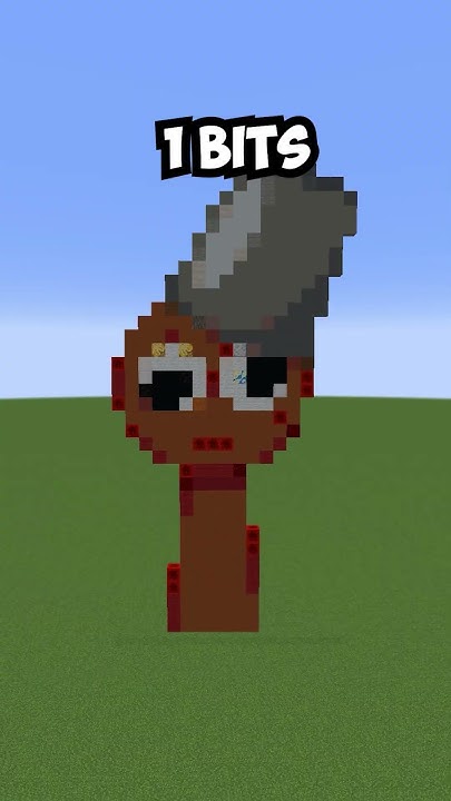 Minecraft Sprunki 64 bits 32 bits 16 bits 8 bits 4 bits 2 bits 1 bit - YouTube