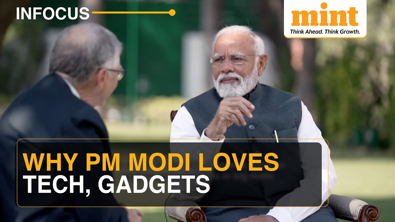 Do You Know Why PM Modi Loves Tech & Gadgets? | Watch - YouTube