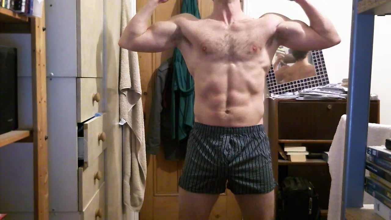 Muscle flexing - YouTube