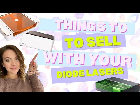 What to make and sell with your Diode Laser - Glow Forge Aura and Xtool Ultra series - Or We Create