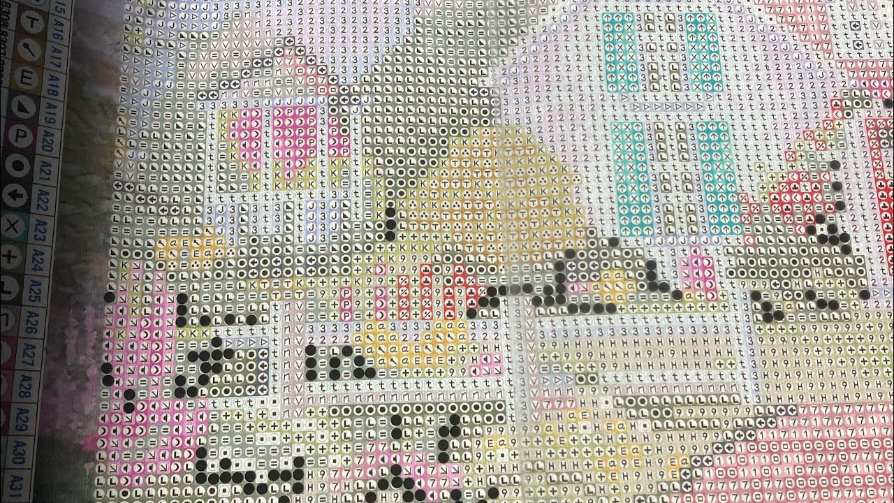 DIAMOND ART!! (no talking) - YouTube