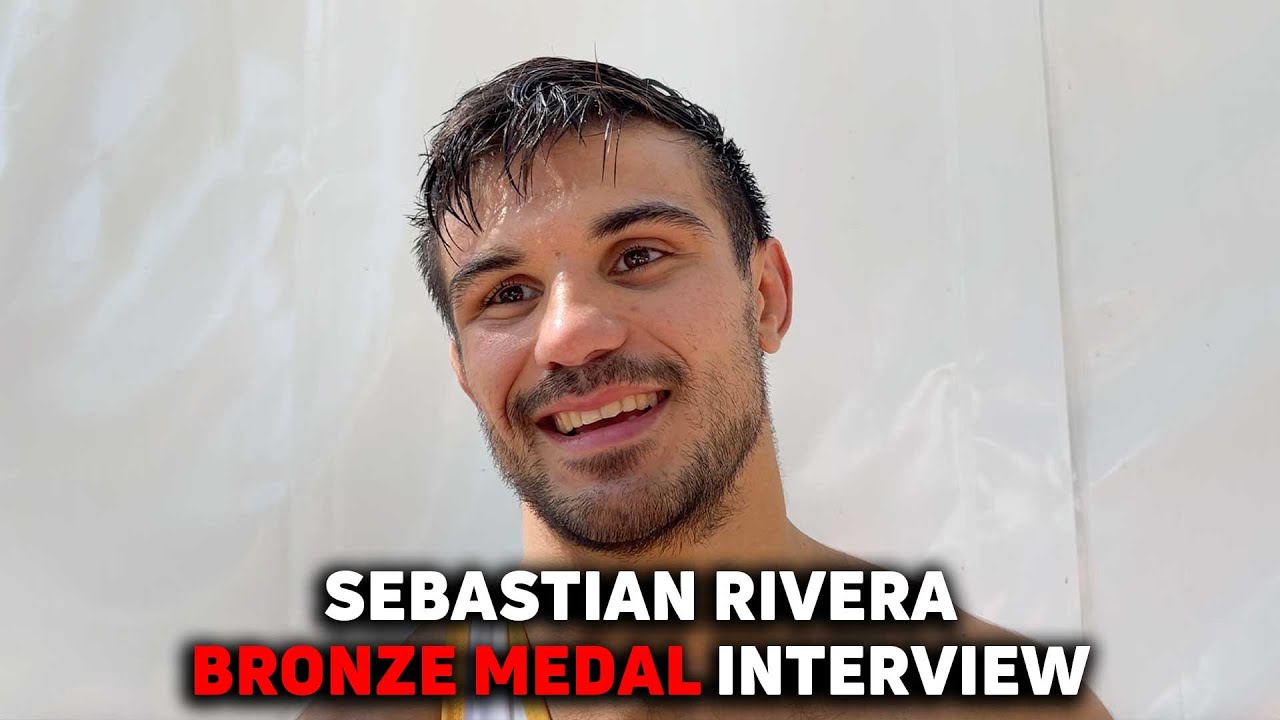 Sebastian Rivera Exclusive Interview After Winning Olympic Bronze - YouTube