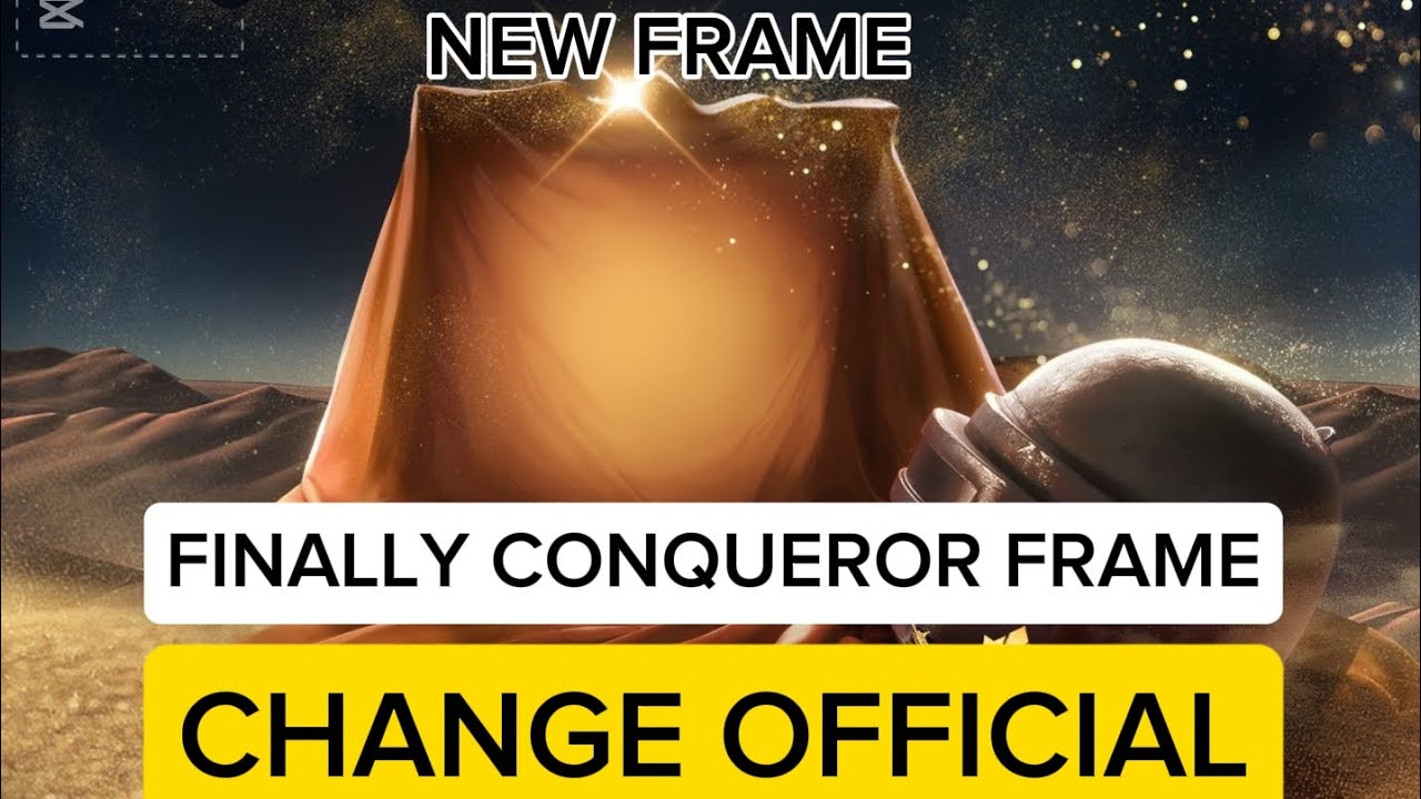 Biggest Surprise 😍 } Finally Conqueror Frame Change Officially } Plzzz ...
