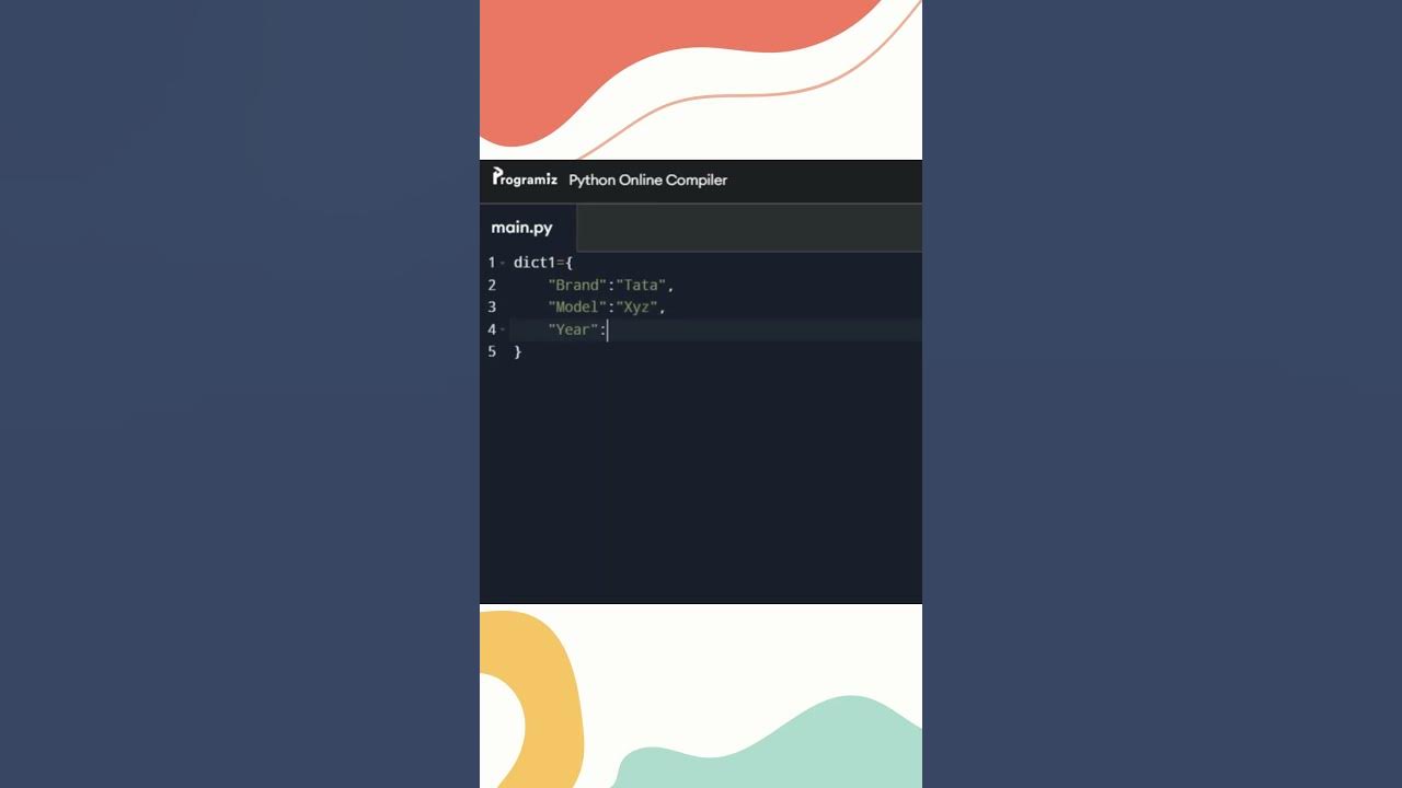 Python Dictionary Del Method Coding Datastructuresandalgorithmsinpython Settheory Youtube