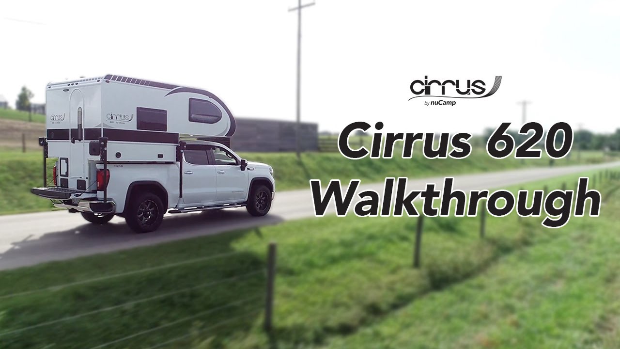 Official 2021 Cirrus 620 Truck Camper Walkthrough - YouTube