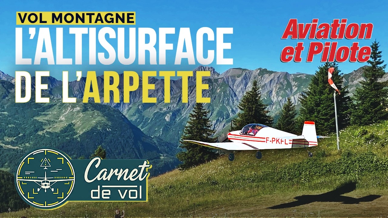Vol montagne et posés sur altisurface : l’Arpette - YouTube