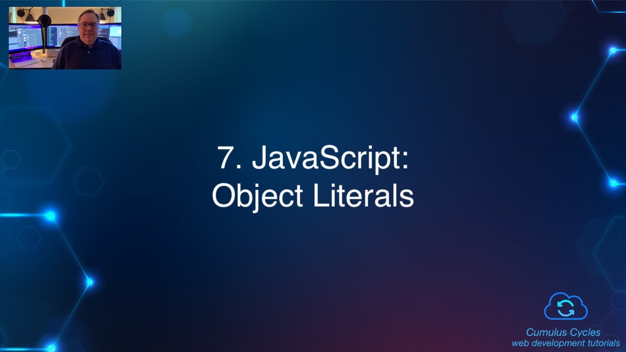 7. JavaScript: Object Literals - YouTube