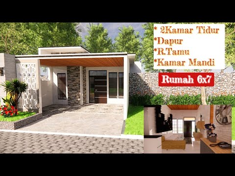 Rumah Sederhana Minimalis 6x7 Meter, Budget Terjangkau Nih..
