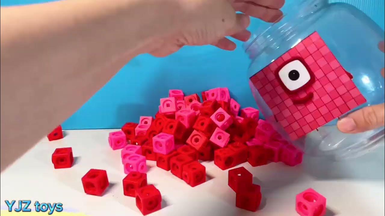 Making numberblocks square 1-100 clubs holes square Step squad from ...