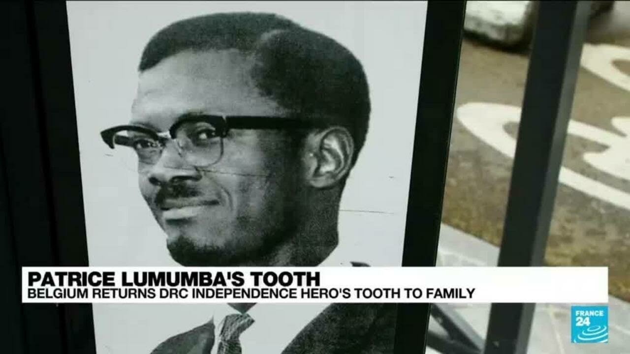 Belgium returns Lumumba tooth to family • FRANCE 24 English - YouTube