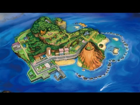 Let's Play! Pokemon SUN! How to get to Seaward Cave and Kala'e Bay ...