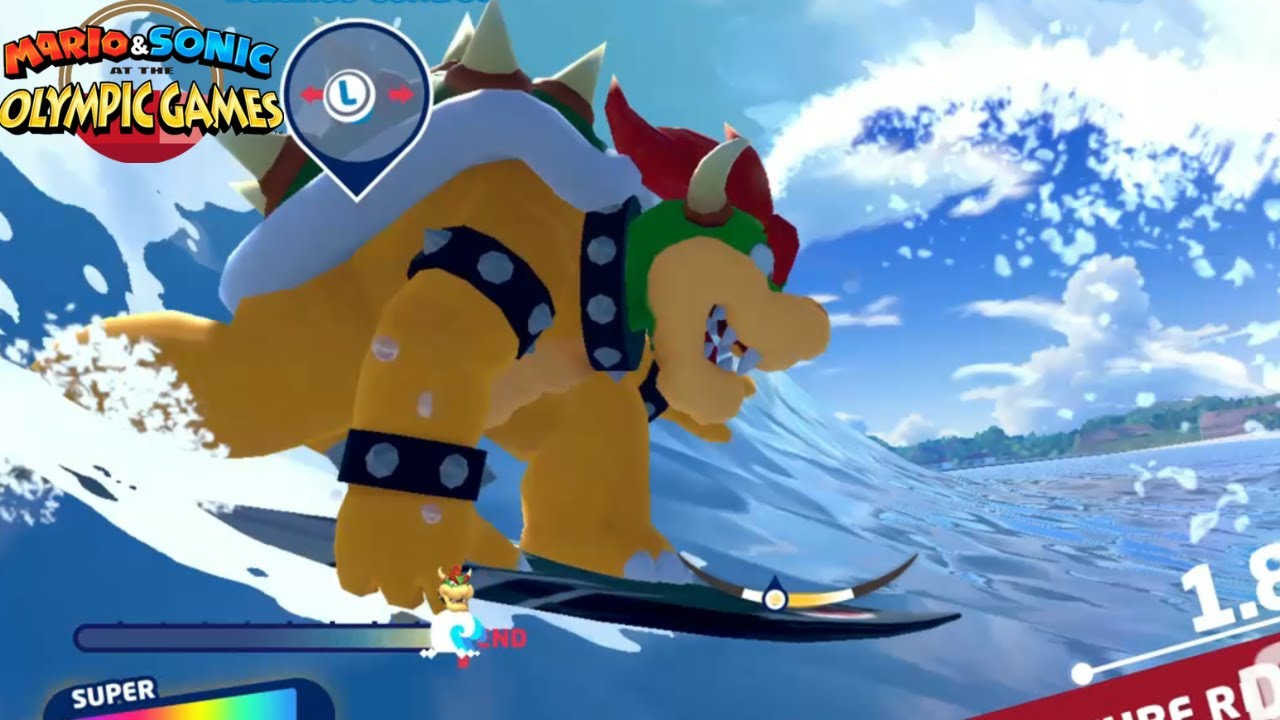 Mario & Sonic Olympic At The Tokyo 2020 Surfing-Shortboard (Very Hard ...