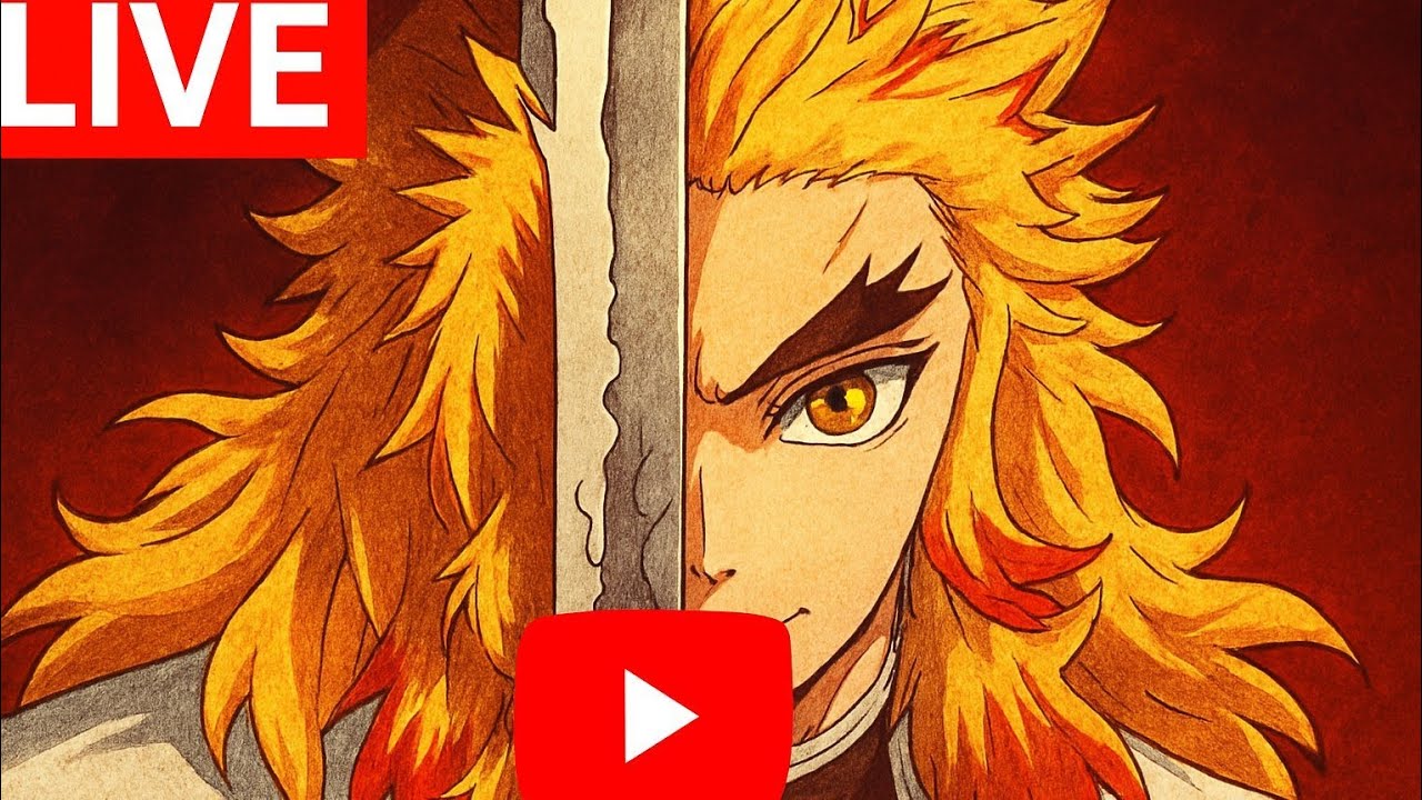 Let's complete Rengoku together 😉 | Artist LK | How to draw Rengoku ...