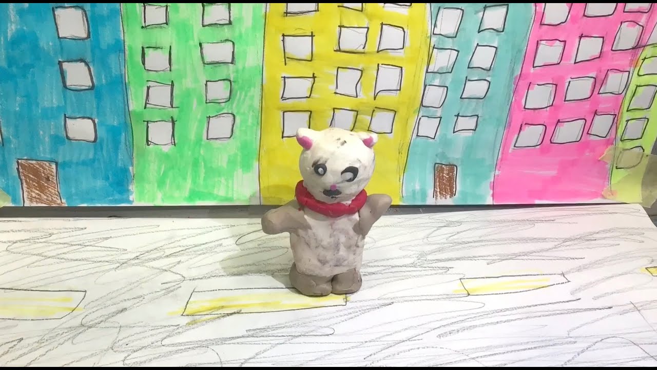 The Little Super Cat - A Stop-Motion Animation by Middle Primary - YouTube