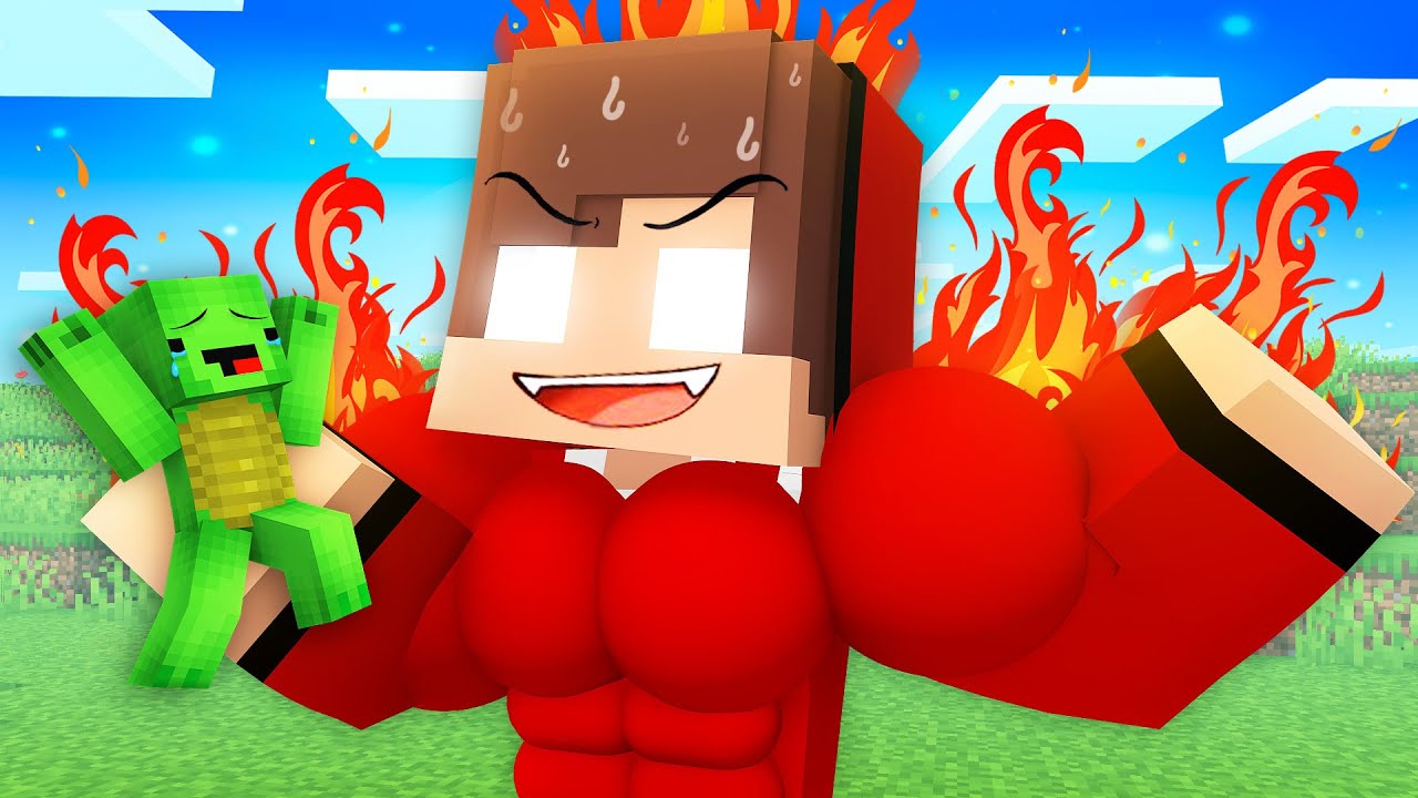 JJ Became OVERPOWERED to Prank Mikey in Minecraft ! (Maizen) - YouTube