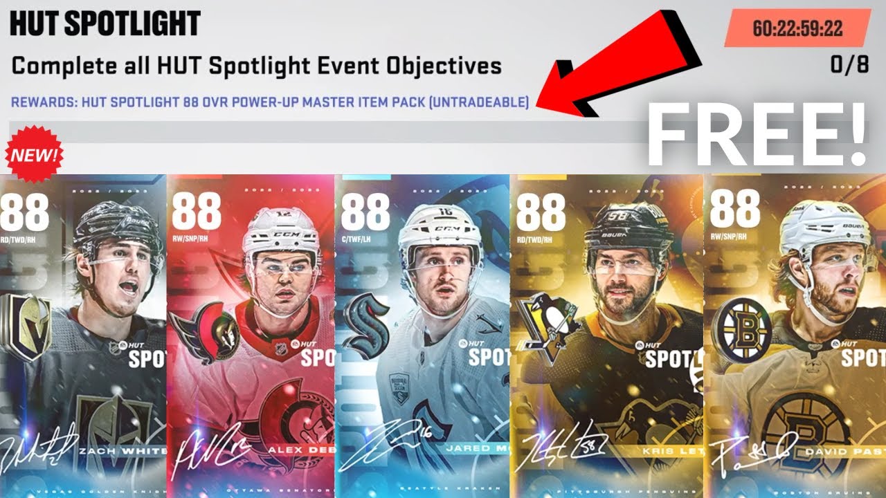 NHL 23 HUT *HOW TO GET FREE 88 OVERALL SPOTLIGHT CARD!* - YouTube
