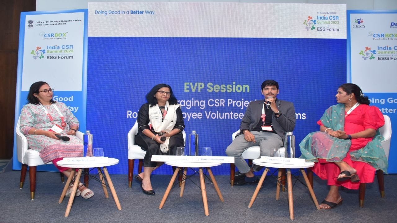 EVP Session : Leveraging CSR Projects for Robust Employee Volunteering ...