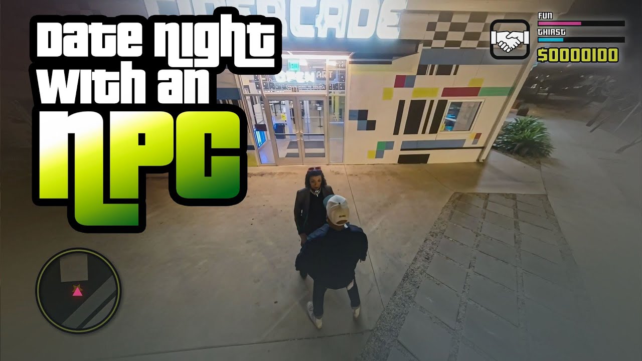 NEW MISSION: Have a 10/10 Date Night with an NPC - YouTube