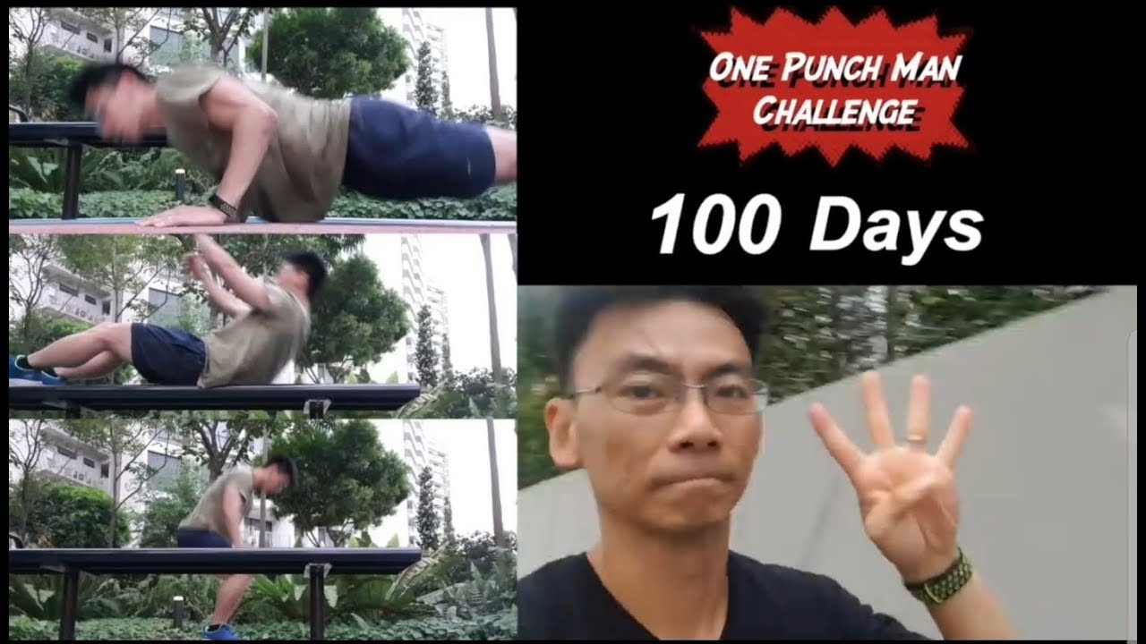 ONE PUNCH MAN CHALLENGE | 100 DAYS WORKOUT - YouTube