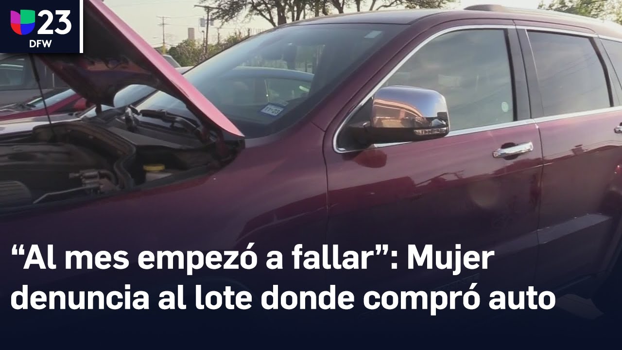 “Al mes empezó a fallar”: mujer denuncia imperfectos en la camioneta ...