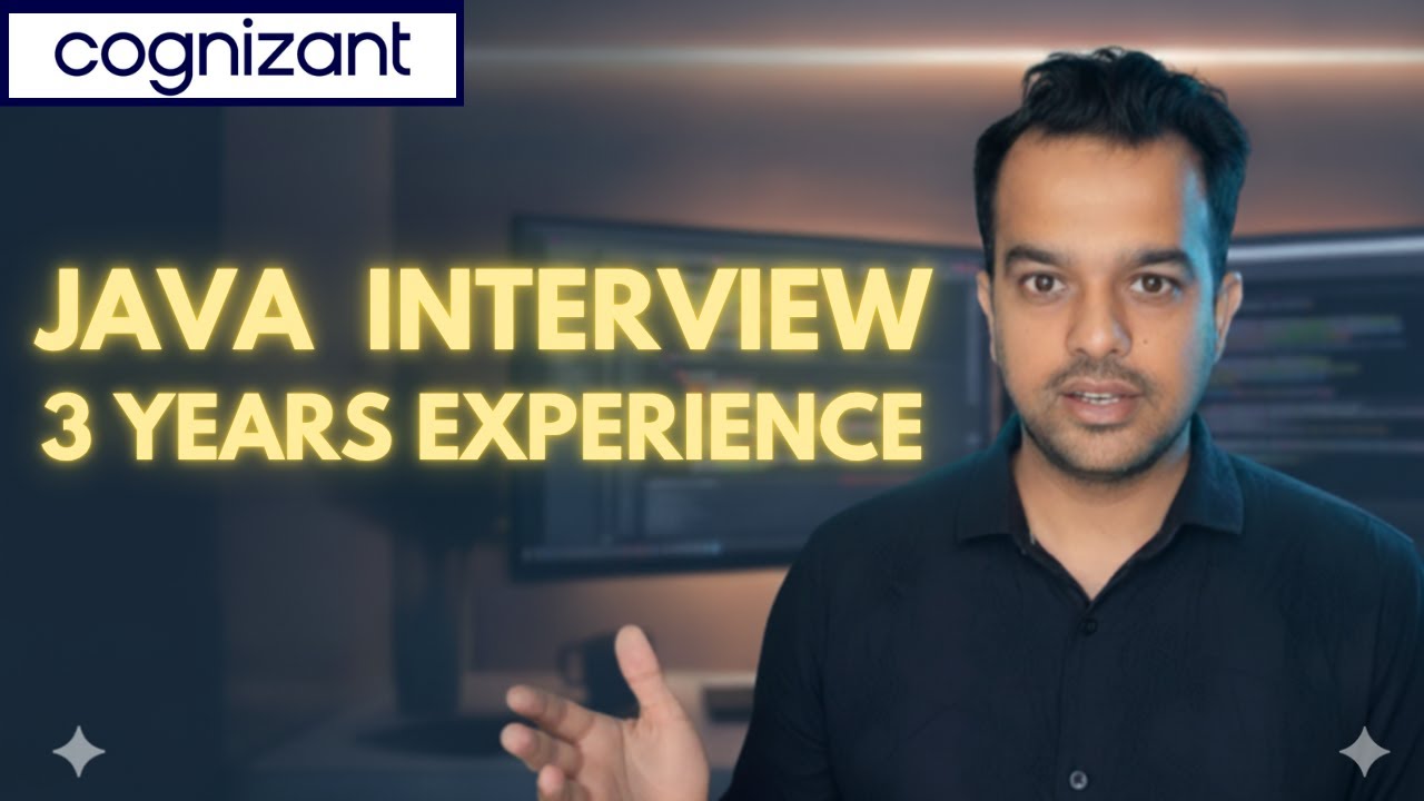 Cognizant Java Interview: Real Mid-Level Questions You’ll Actually Face - YouTube