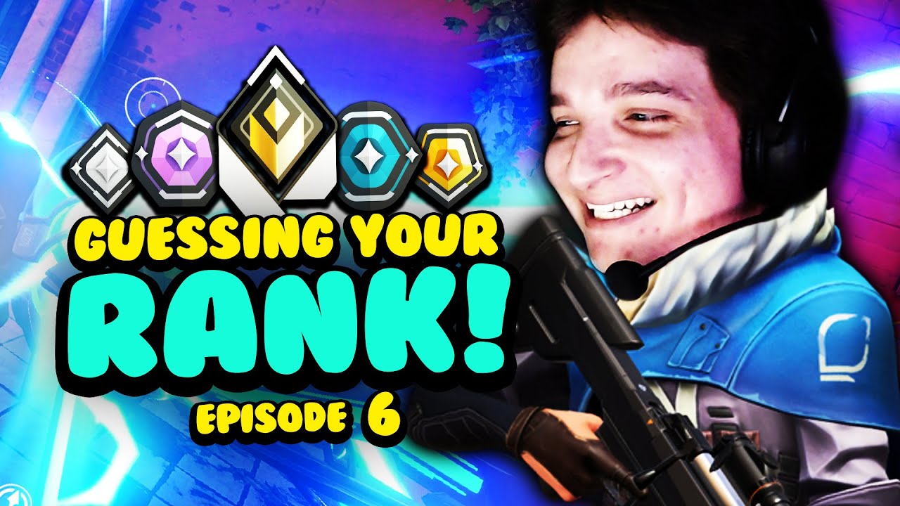 Can C9 Blue Guess Your Rank In VALORANT?! ft. TenZ, Relyks, mitch ...