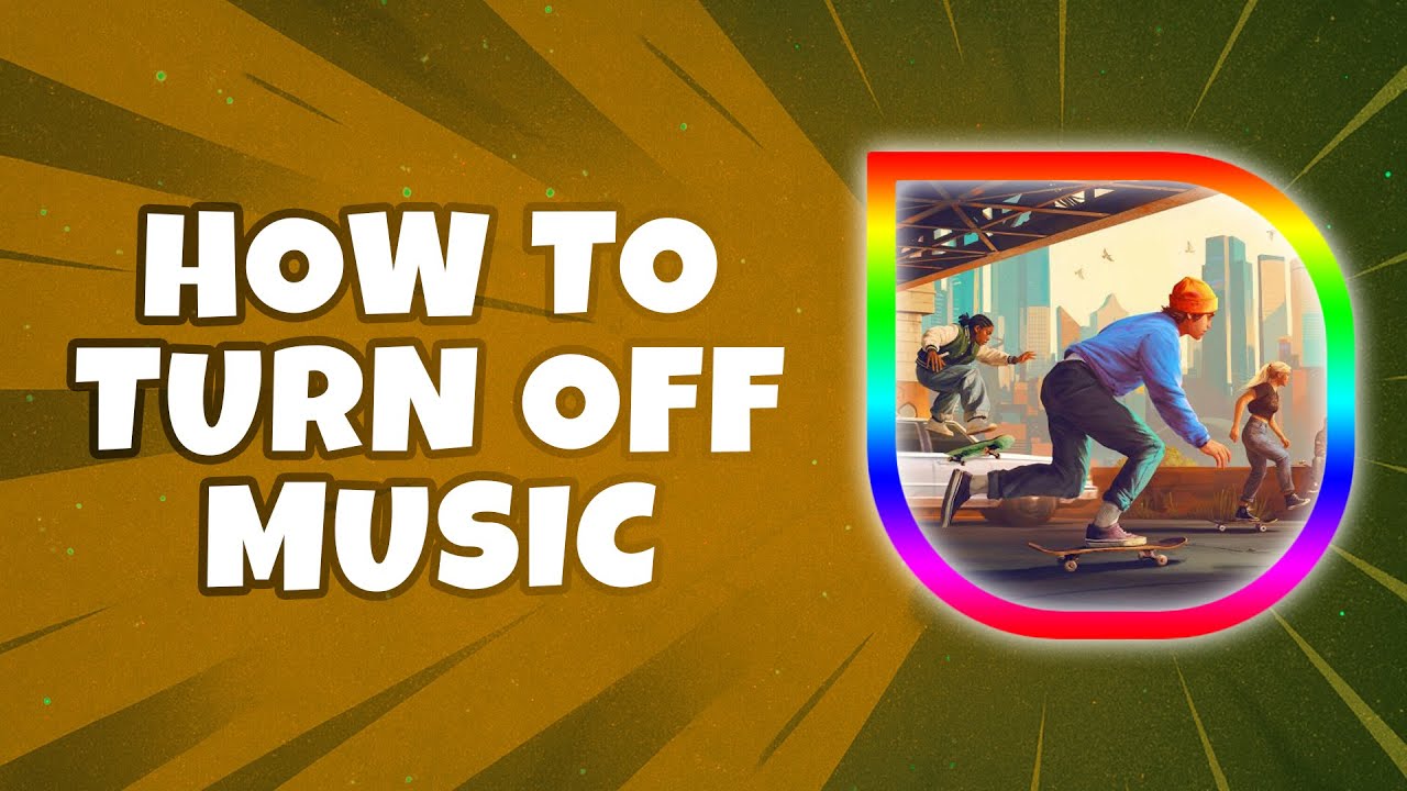 How To Turn Off Music in Skate (Easiest Way) - YouTube