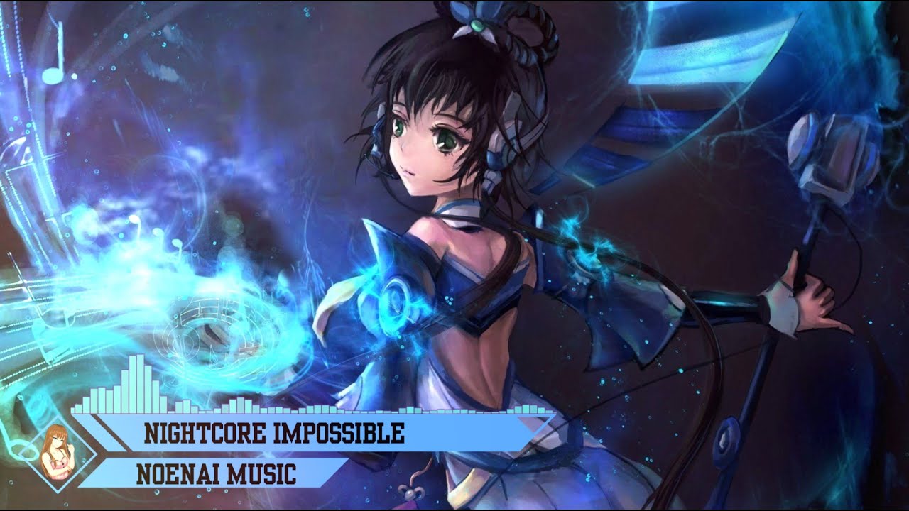 Nightcore - Impossible - Lyrics - NoenaiMusic - James Arthur - YouTube