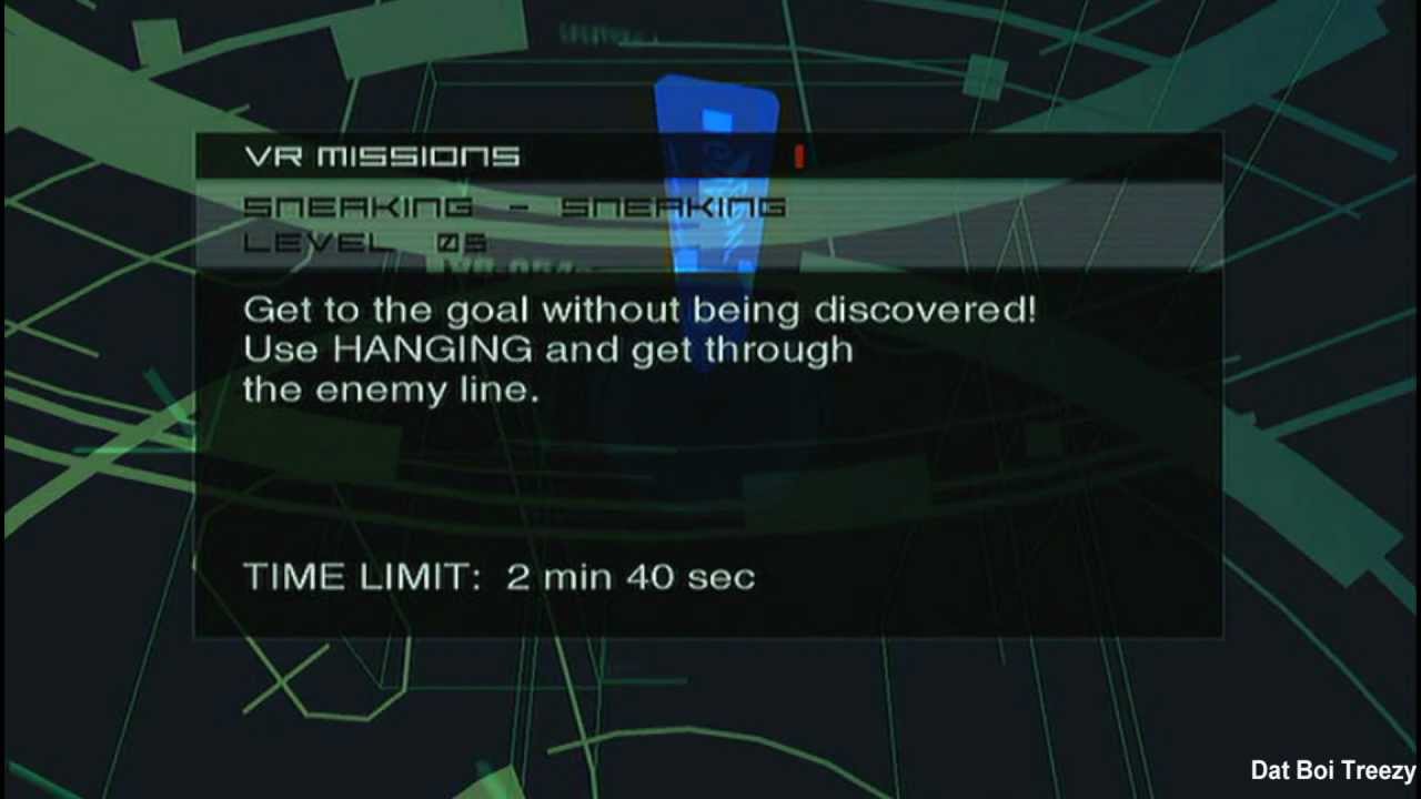 MGS:HD - Snake (MGS1) VR Sneaking - Sneaking Level 5 - YouTube