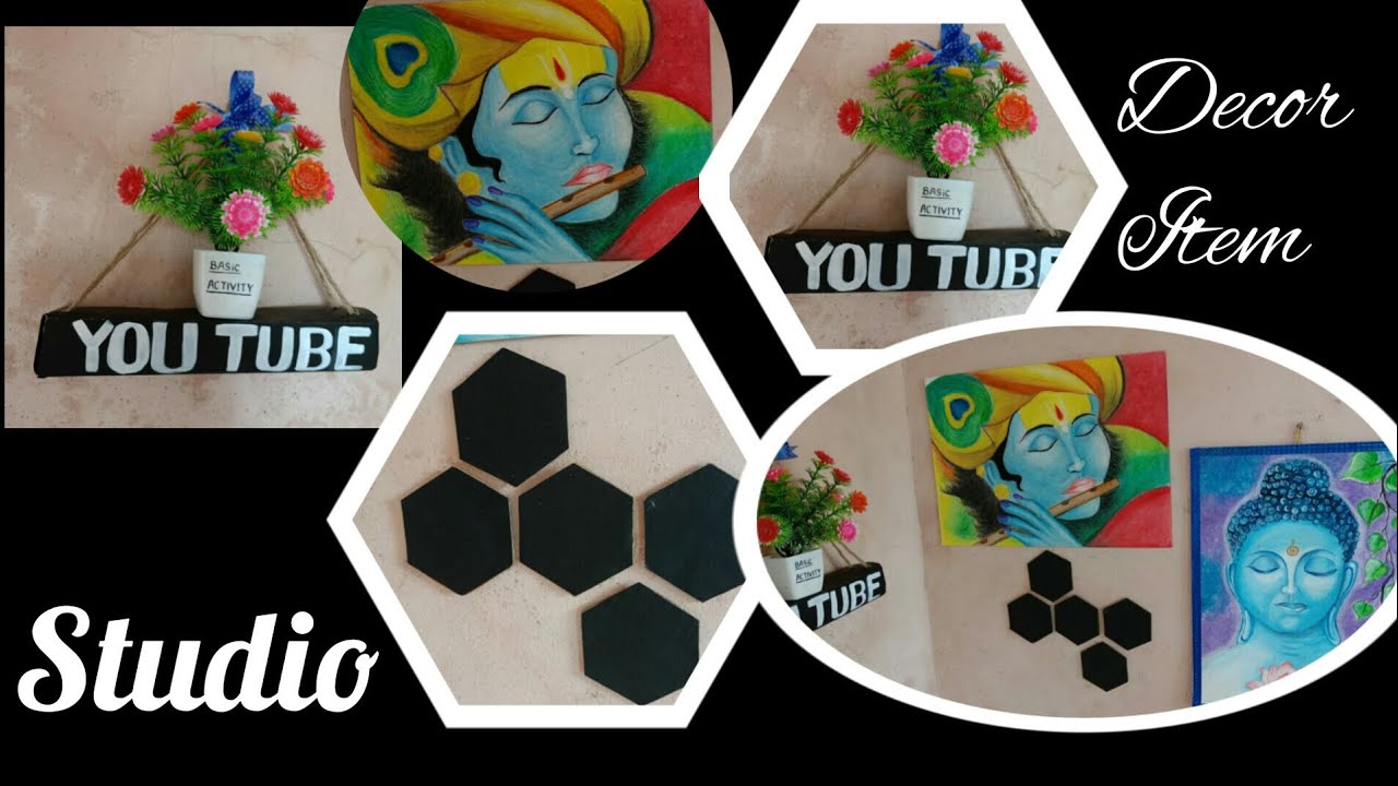 RoomMakeover /How To decor yt studio #decoration #studio #items # ...