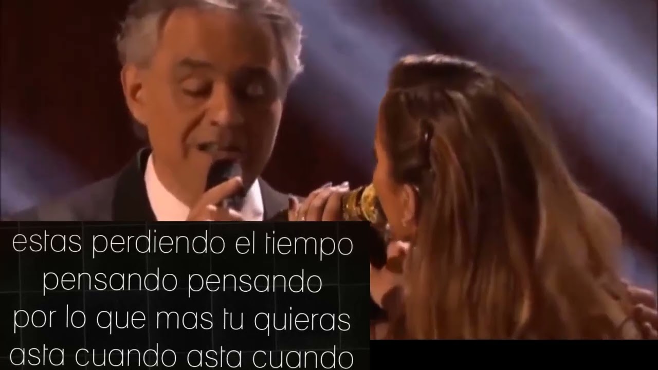 Quizas, quizas, quizas Andrea Bocelli ft Jennifer Lopez - YouTube