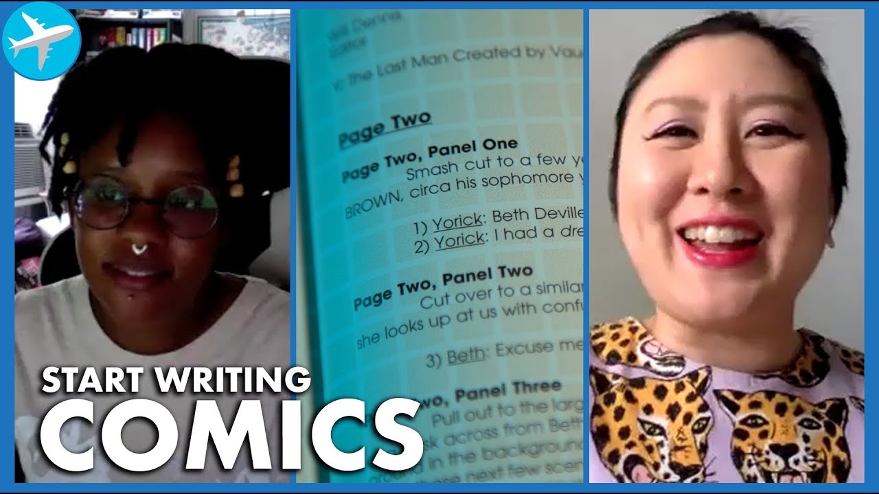 Could the Standard Comic Script Bring in a Wave of New Comics Creators? (ft. Steenz & Camilla ...