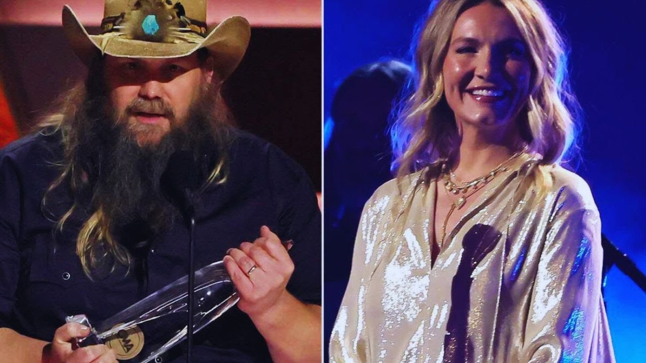 Chris Stapleton's SHOCKING CMA Oops! Forgets Wife, Then HEARTFELT ...