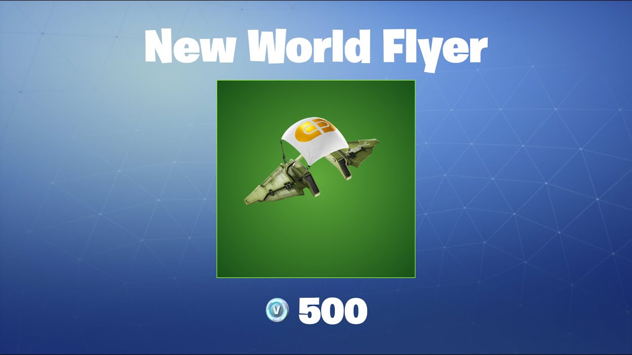New World Flyer | Fortnite Glider - YouTube