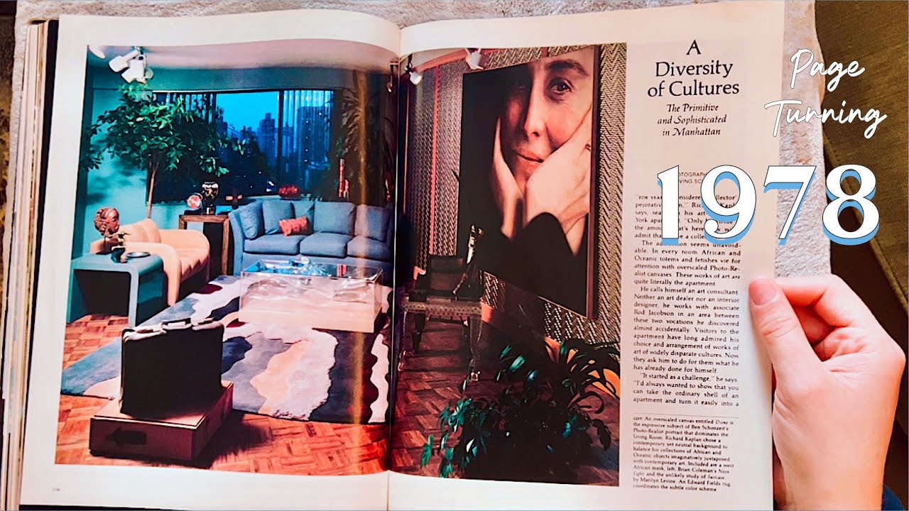 Vintage ASMR: 1978 Architecture Magazine Page Turning •Relax, Renew ...