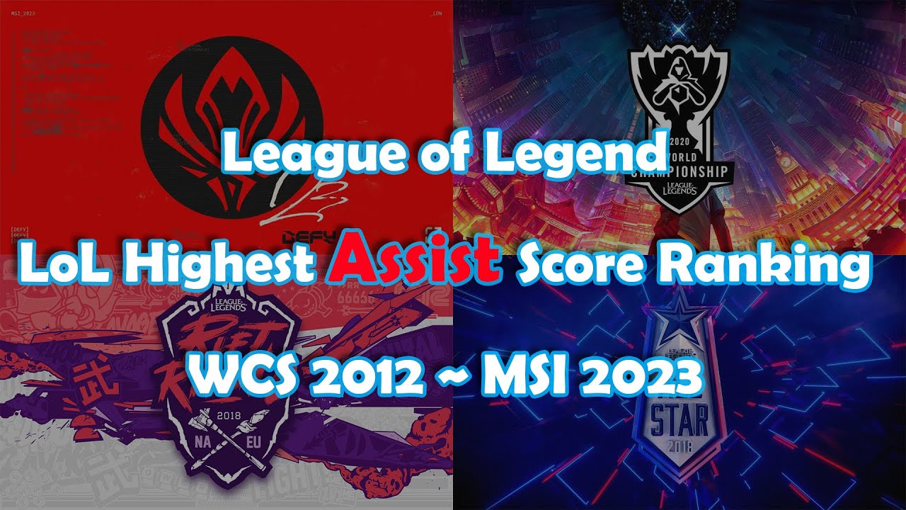LoL Highest Assist Score Ranking (League of Legends International ...