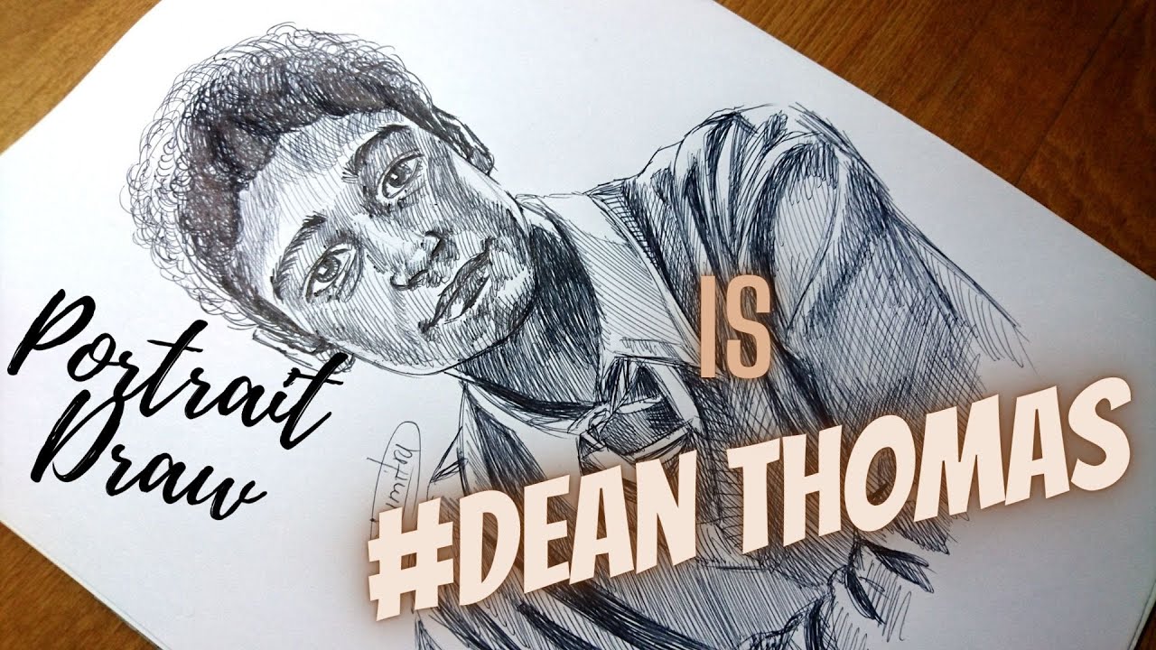 Harry Potter is #DeanThomas in Portrait Draw! - YouTube