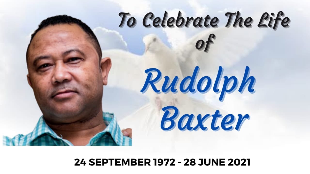 Live Memorial Service Of Rudolph Isaac Baxter - YouTube