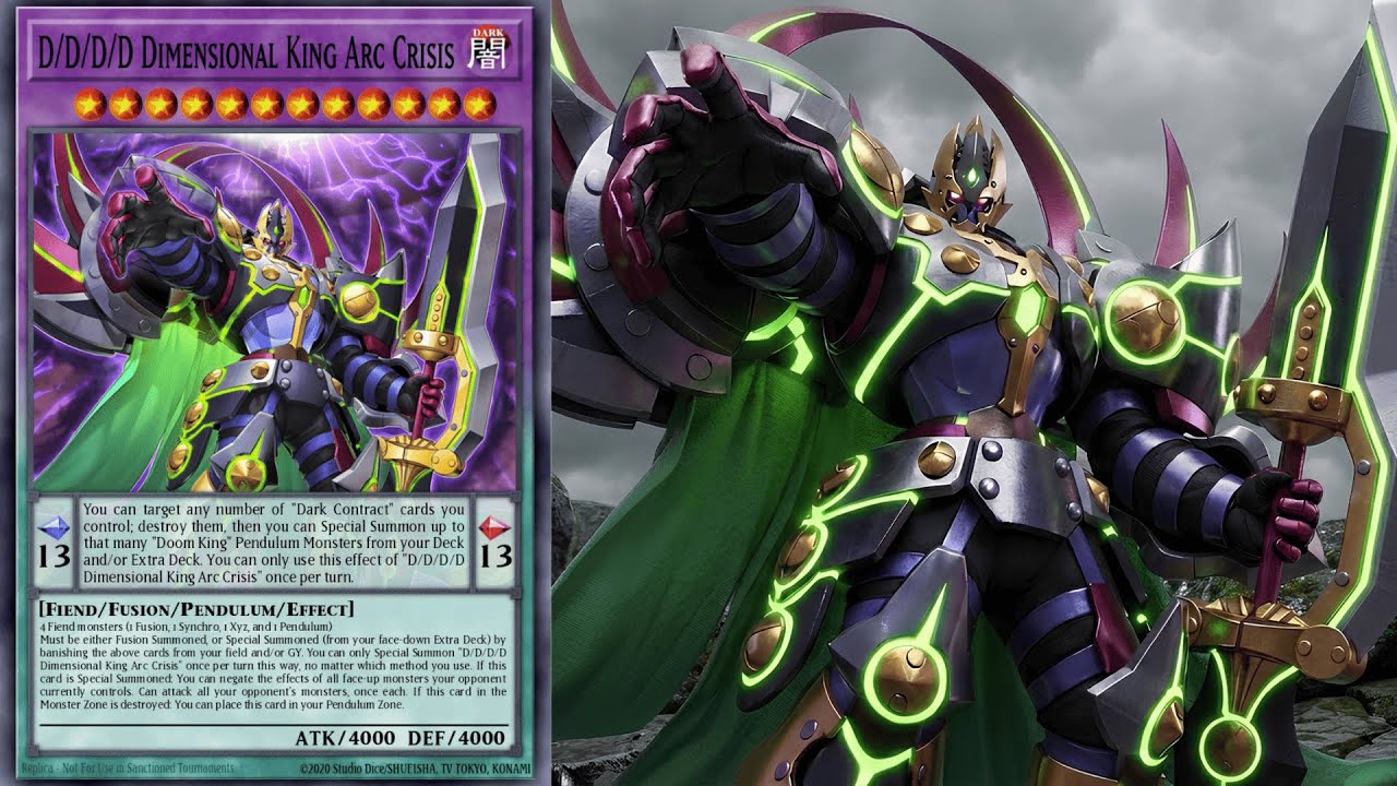 Yu-Gi-Oh! in Real Life | D/D/D/D Dimensional King Arc Crisis - YouTube