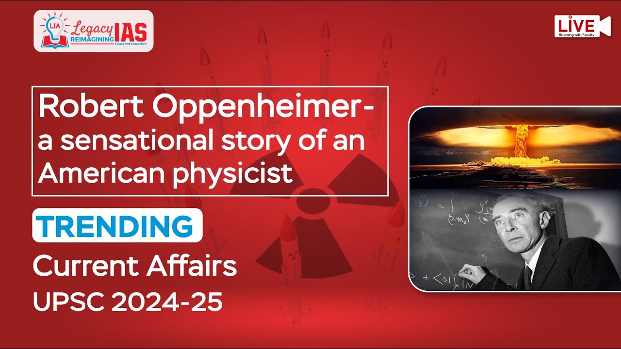 ROBERT OPPENHEIMER | The sensational story of an American physicist ...